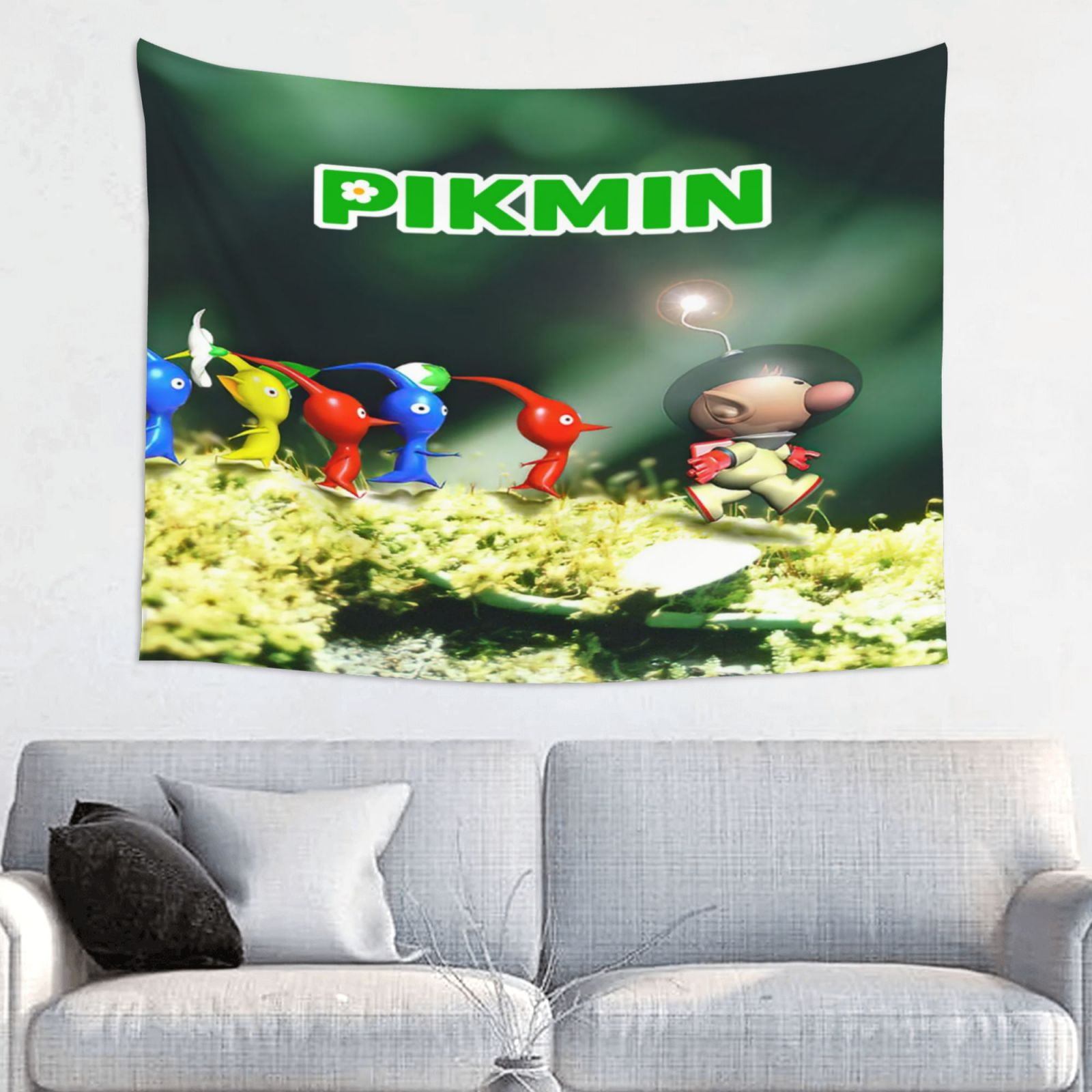 Pikmin Tapestry Anime Poster Large Background Wall Art Bedroom Wall ...