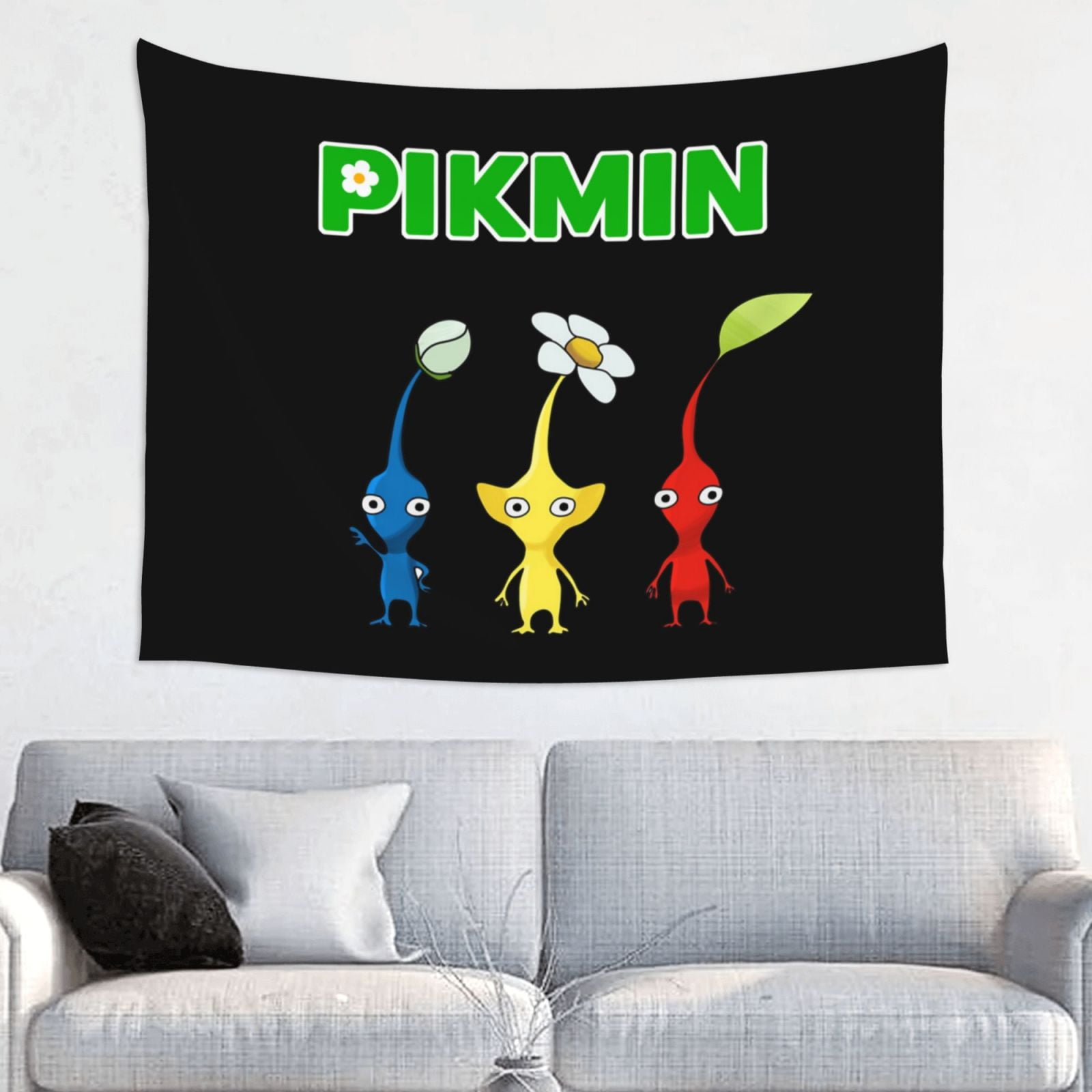 Pikmin Tapestry Anime Poster Large Background Wall Art Bedroom Wall ...