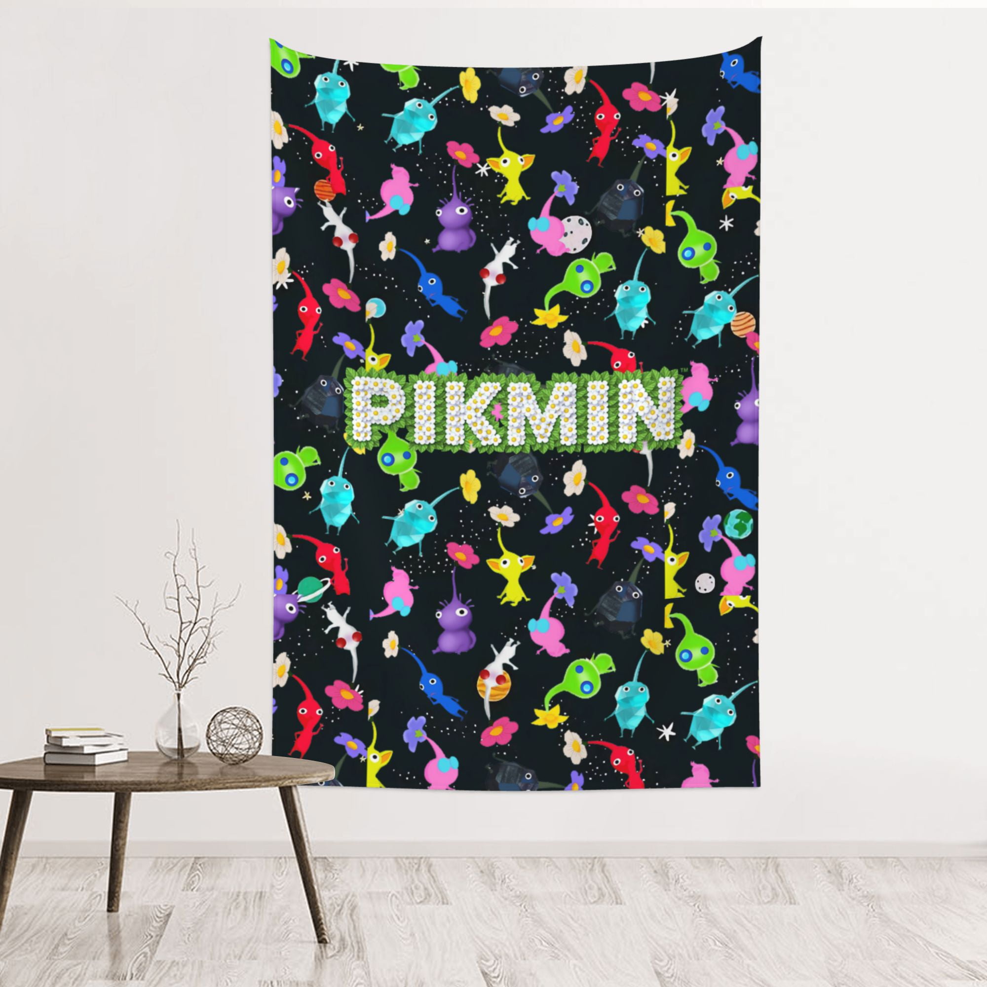 Pikmin Tapestry Banner 60x40in inch Decor Art Tablecloth Wall Hanging ...