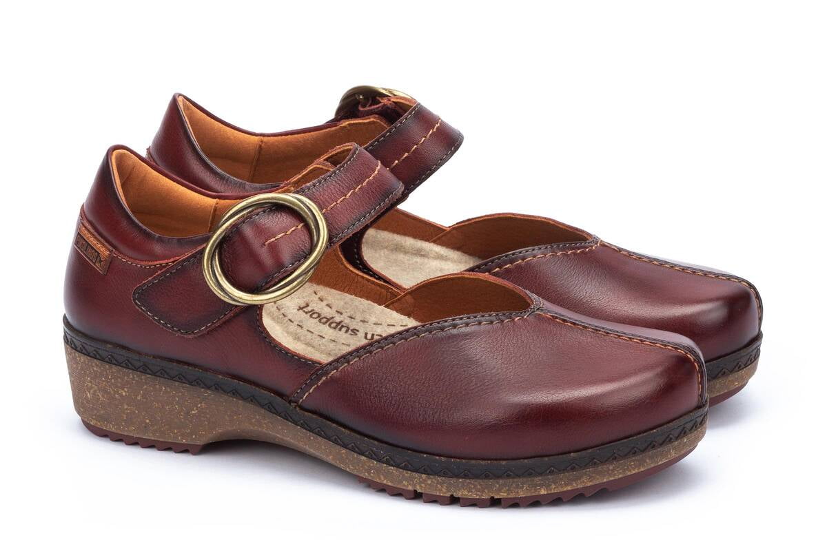 Pikolinos Women's Granada Mary Jane Arcilla (red clay) - W0W-4837-ARCILLA - Walmart.com