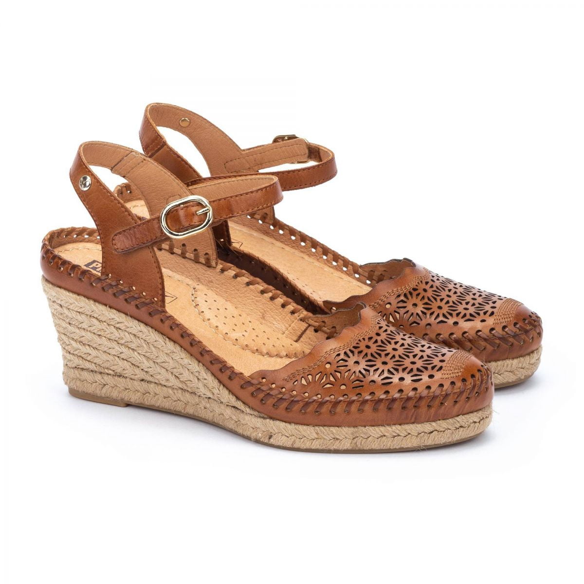 Pikolinos Women's Vila Jute Wedge Sandal Brandy - W9Y-1508-250 ...