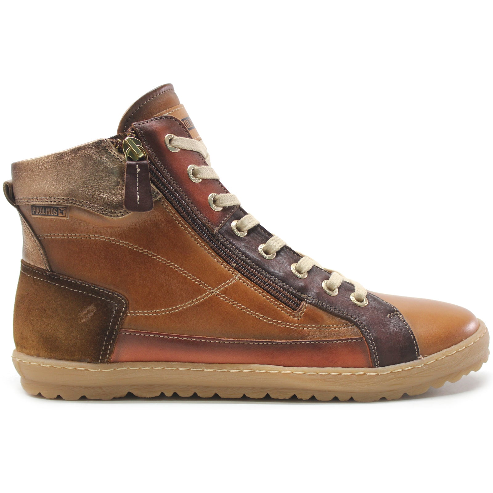 Pikolinos Womens Lagos 901-8921 Leather Brandy Boots - 7.5-8 US ...