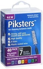 Piksters Interdental Brush Size 7 by Pikster - Walmart.com