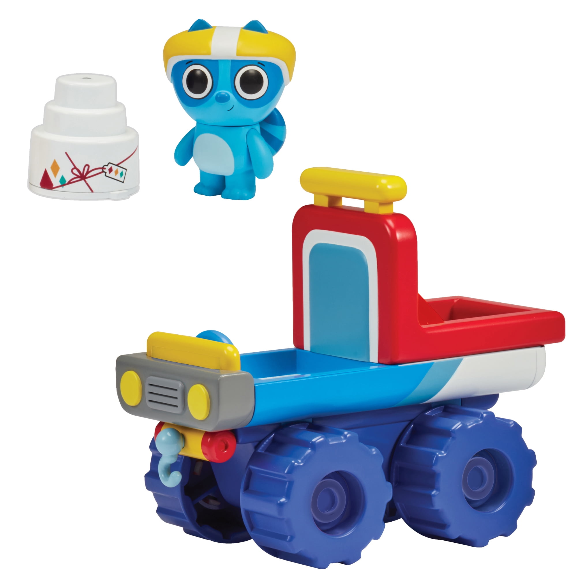 Pikwik Pack Axel's Truck with Exclusive Off-Road Axel Figure, Push ...