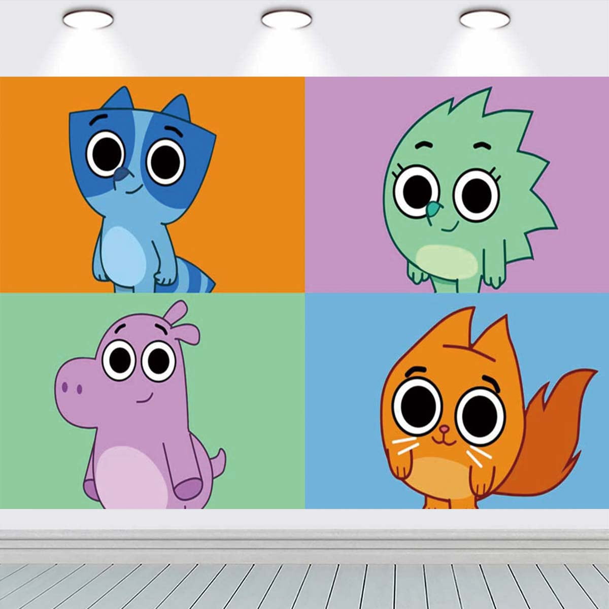 Pikwik pack school Taspestry Wall Decor Birthday Banner Backdrop ...