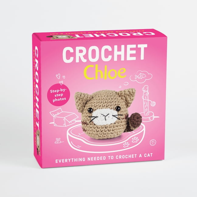 Pil Crochet Kit for Beginners - Chloe the Cat Amigurumi - Complete DIY Kit with Step-By-Step ...