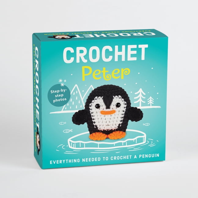 Pil Crochet Kit for Beginners - Peter the Penguin Amigurumi - Complete ...
