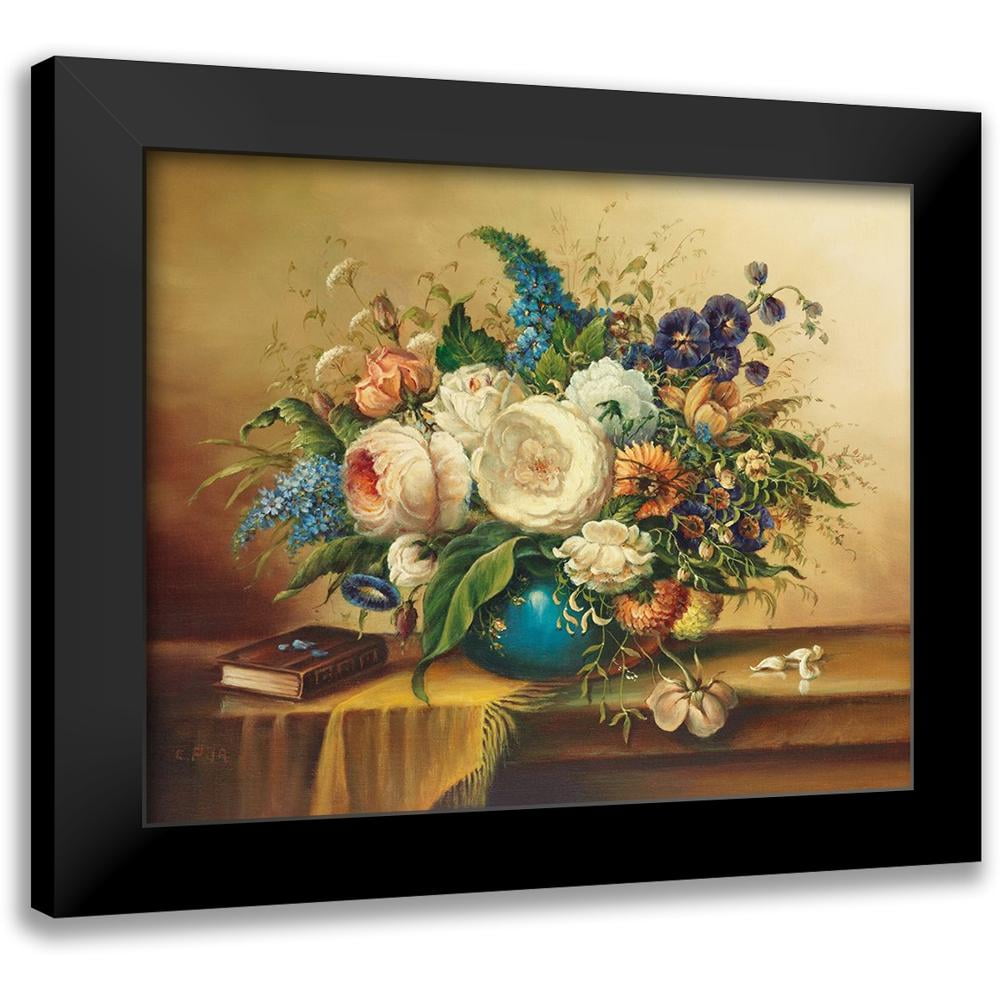 Pila 14x12 Black Modern Framed Museum Art Print Titled - ANNIVERSARY ...