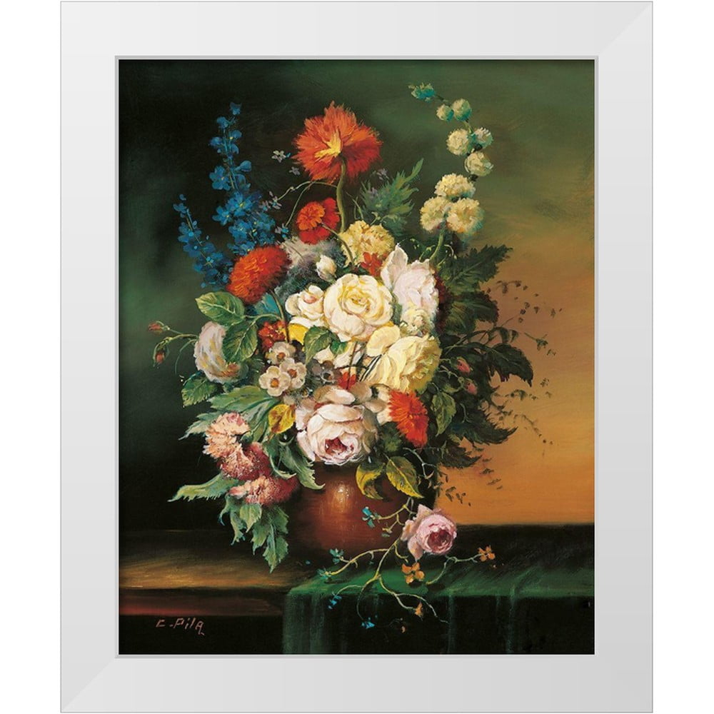 Pila 26x32 White Modern Wood Framed Museum Art Print Titled - DUTCH ...