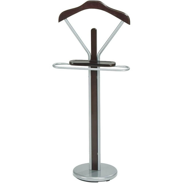 Pilaster Design Frewyn Modern Suit and Tie Valet Stand Clothing Rack ...
