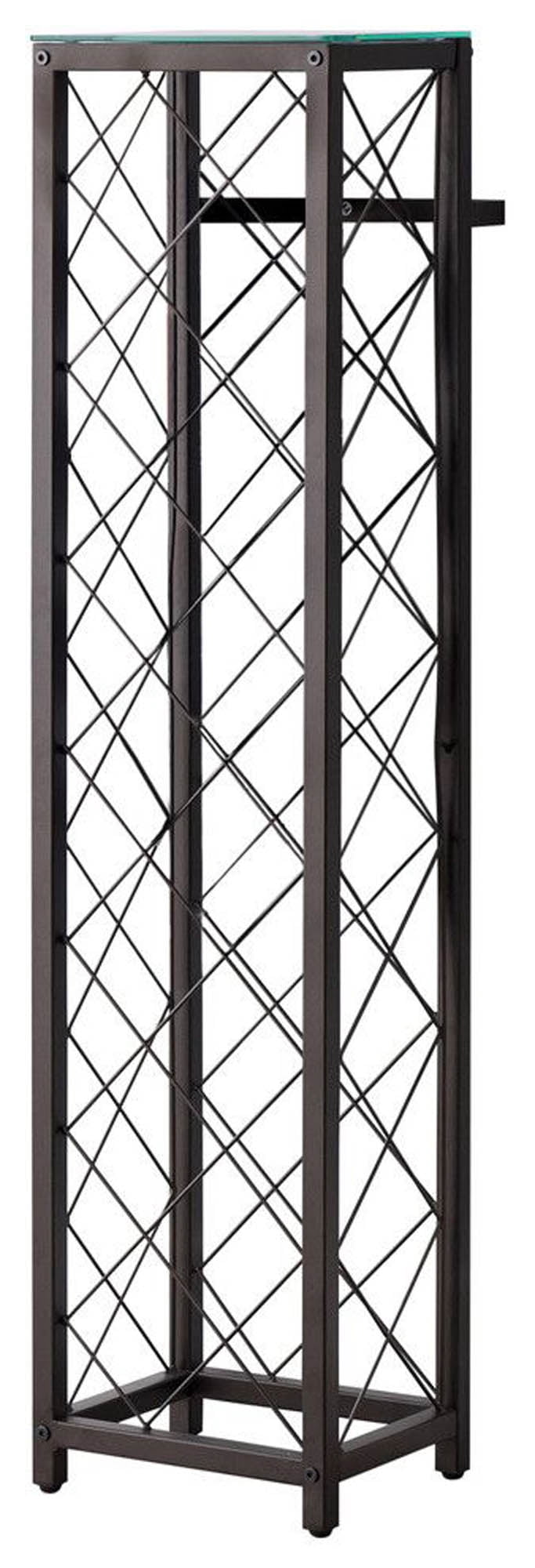 Pilaster Designs Windy 13-bottle Transitional Metal Wine Rack Tower in ...