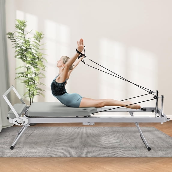 Pilates Reformer Foldable Pilates Machine & Equipment for Home Workout ...
