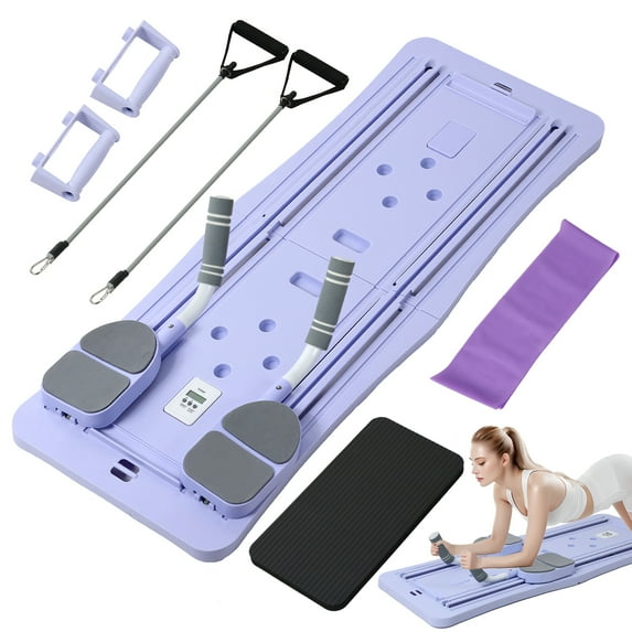 Pilates Board, 6 in 1 pilates reformer, Foldable and Portable pilates ...