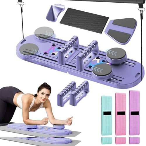 Pilates Board for Home Workout, Folding Pilates Reformer Board ...
