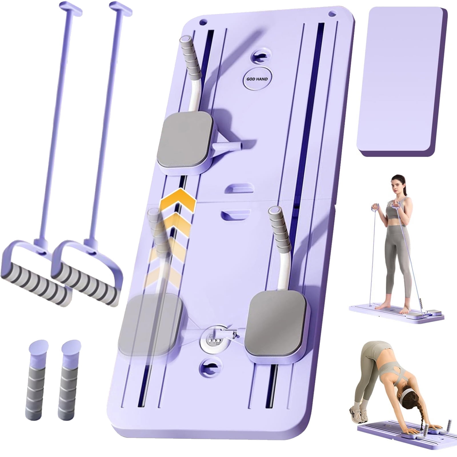 Premium 8-in-1 Abs And Push-up Exercise Board, Pilates Board, Folding ...