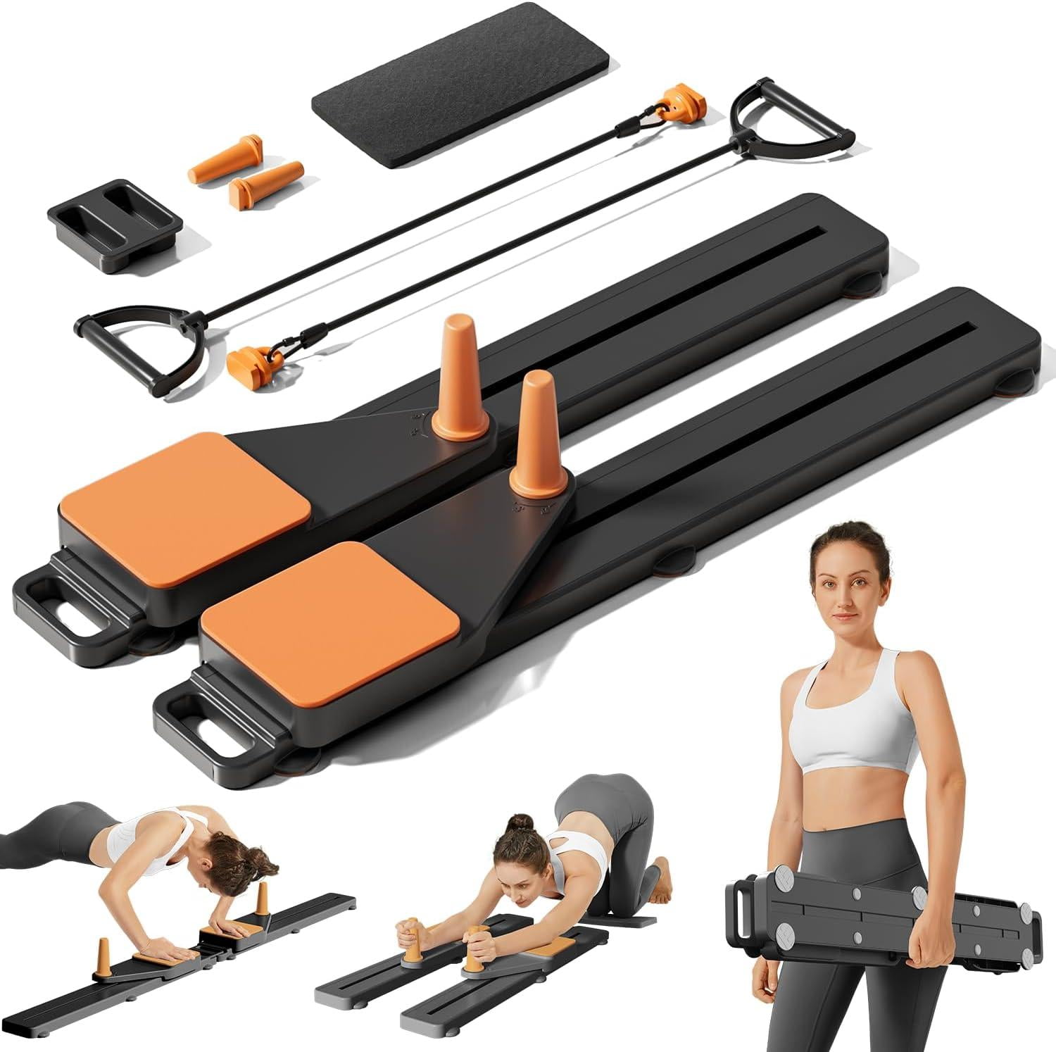 Pilates Board, Multifunctional Abdominal Plate Sets, Detachable Ab ...