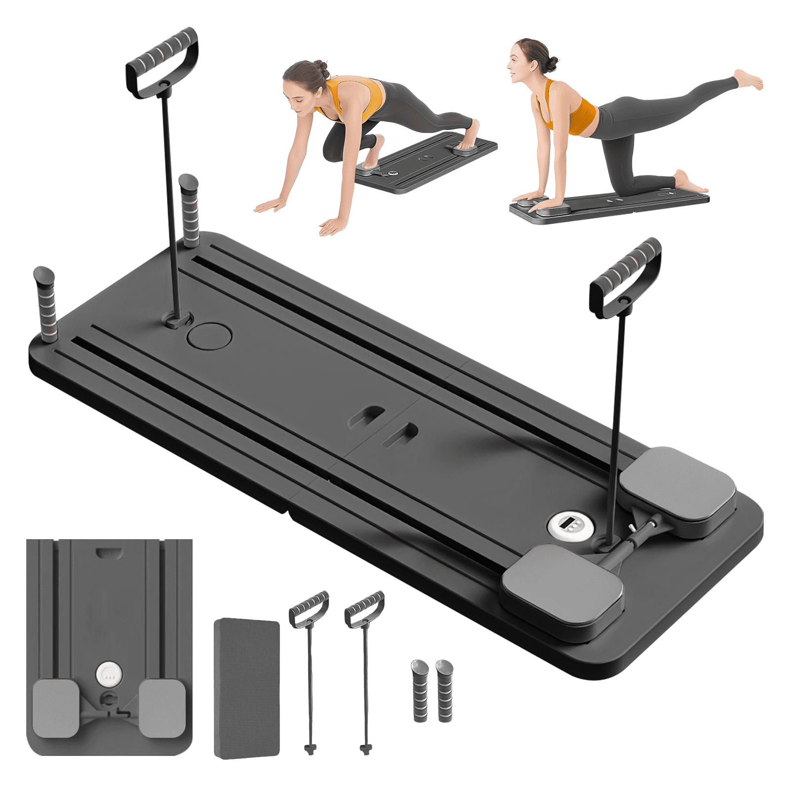 Pilates Board, Pilates Reformer Equipment, Portable Foldable Pilates ...