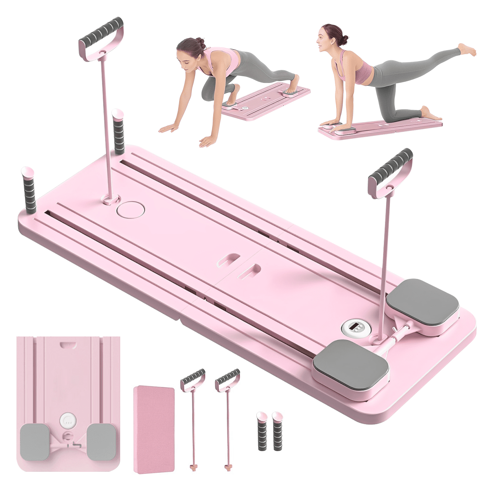 Pilates Board, Pilates Reformer Equipment, Portable Foldable Pilates ...
