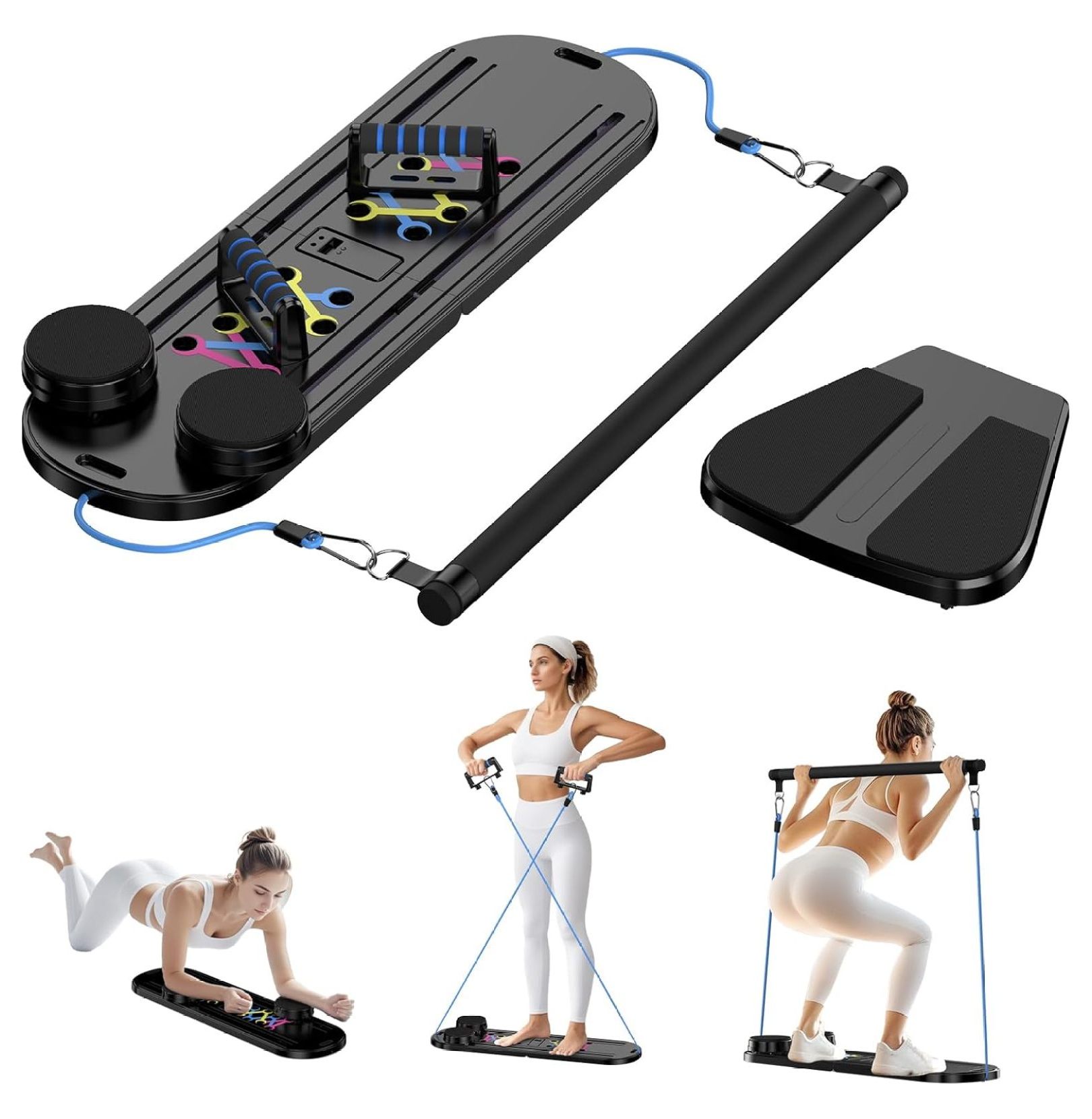 Pilates Board Pilates Reformer Set 15-in-1 Reformers Board, 2025 ...