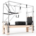 Pilates Cadillac Reformer with Reformer Box and Padded Jump Board ...