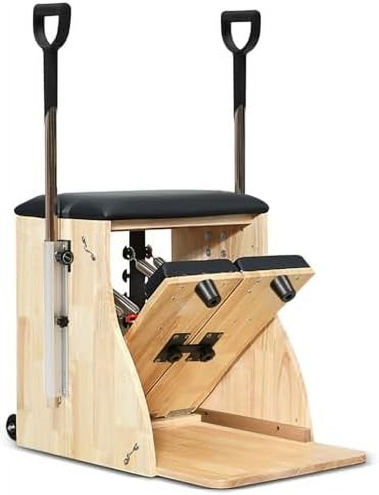Pilates Chair, Split-Pedal Stability Pilates Chairs with Handles, Yoga ...