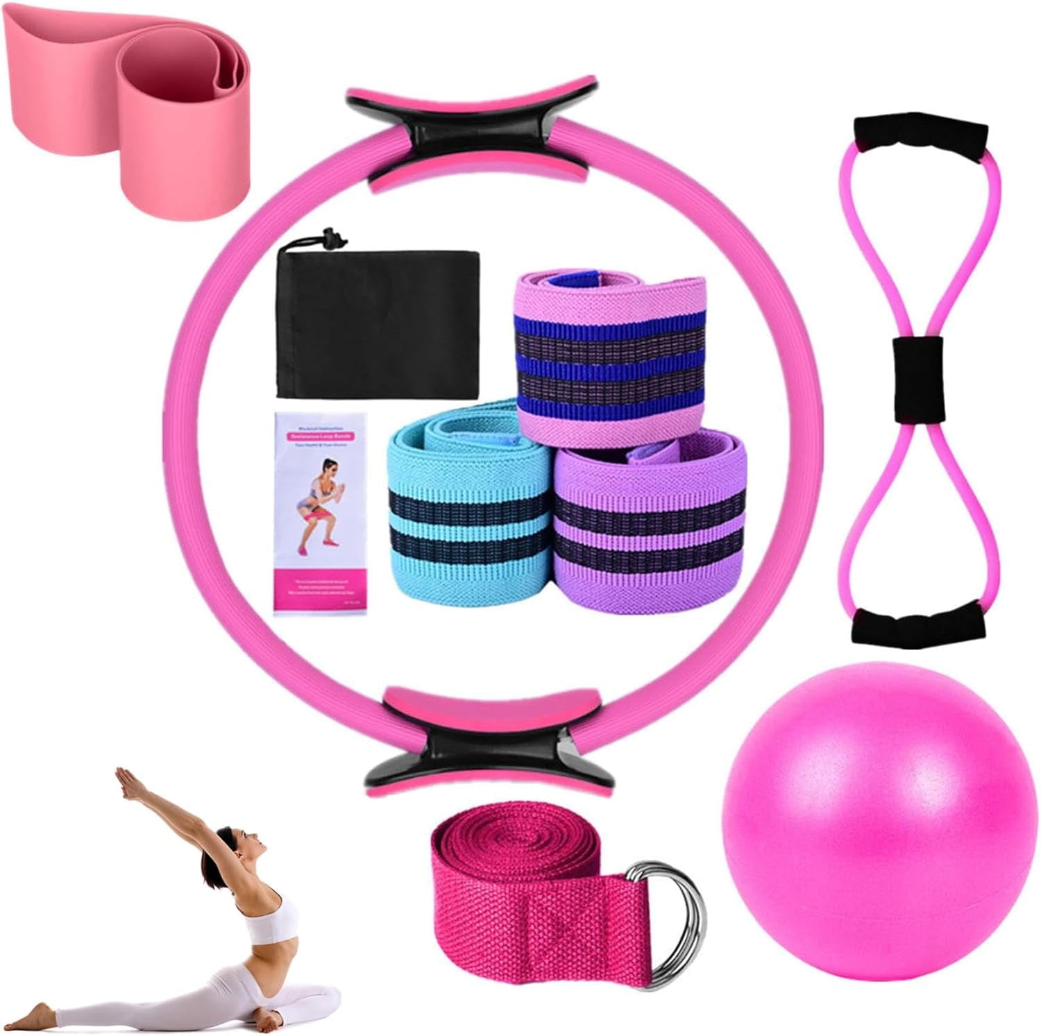 Pilates Essentials Kit for Women, 2025 New Home Pilates Equipment ...