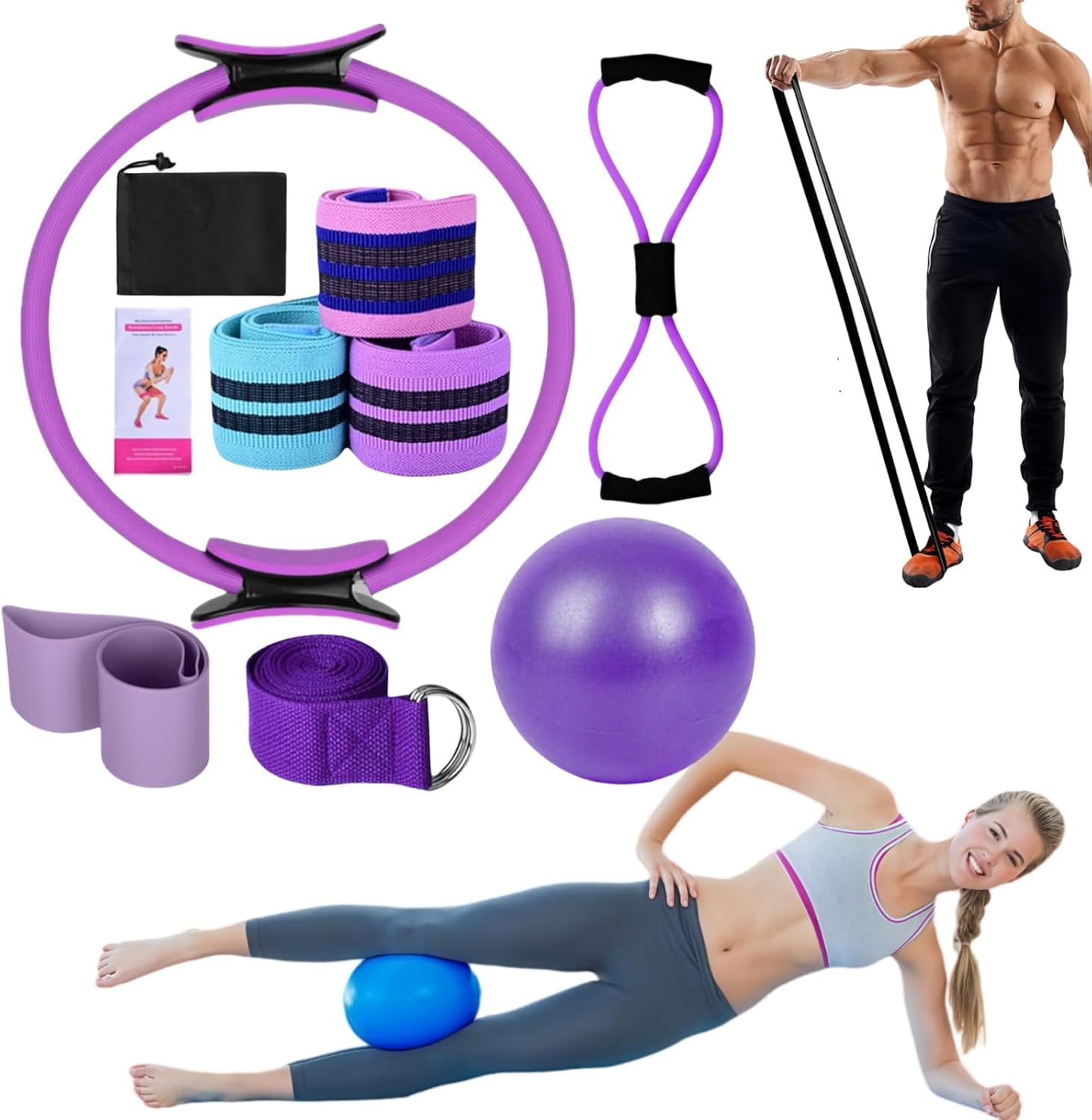 Pilates Essentials Kit for Women, Better Me Pilates Essentials Kit for ...