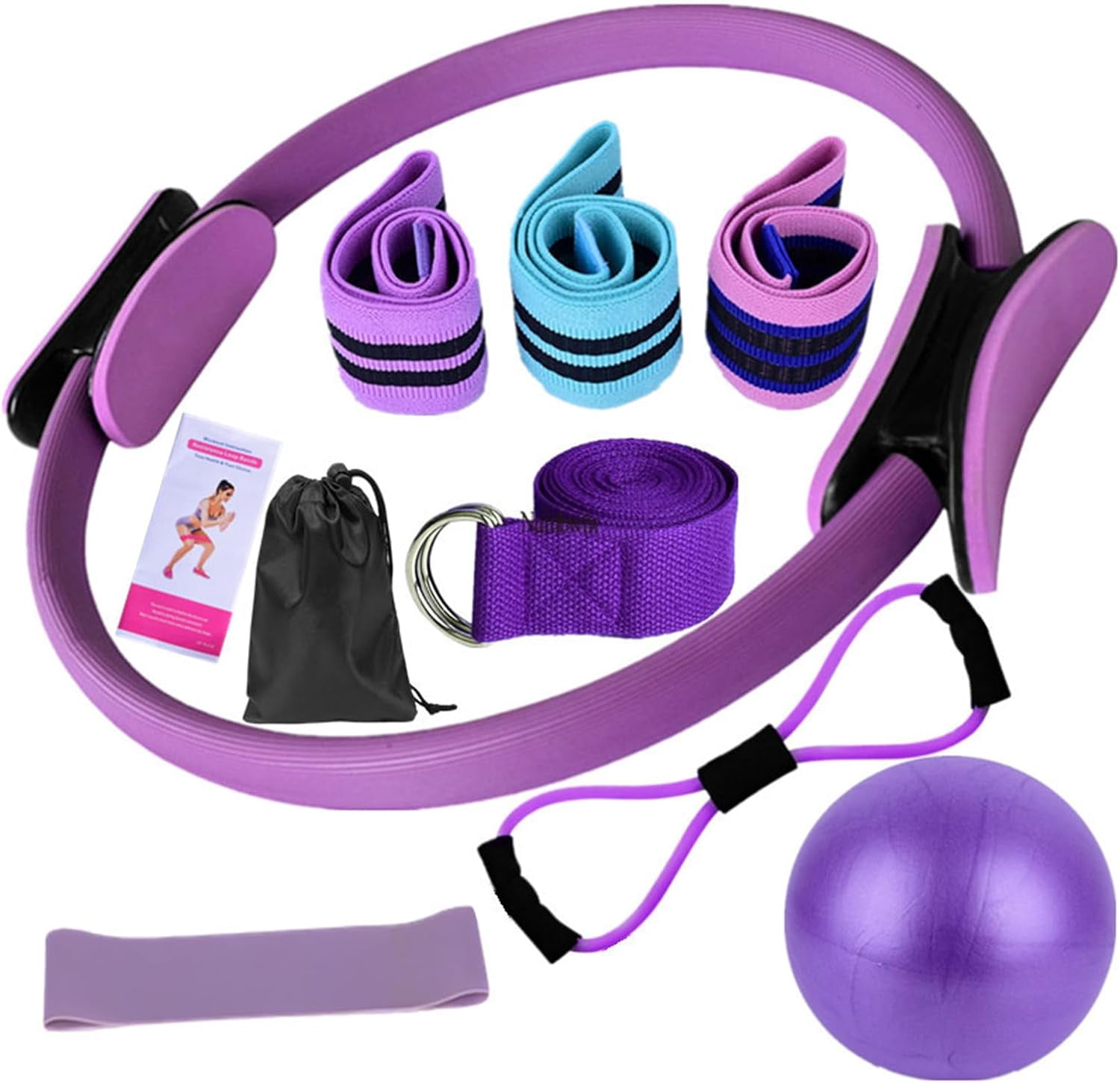 Pilates Essentials Kit for Women – Pilates Ring and Ball Set ...