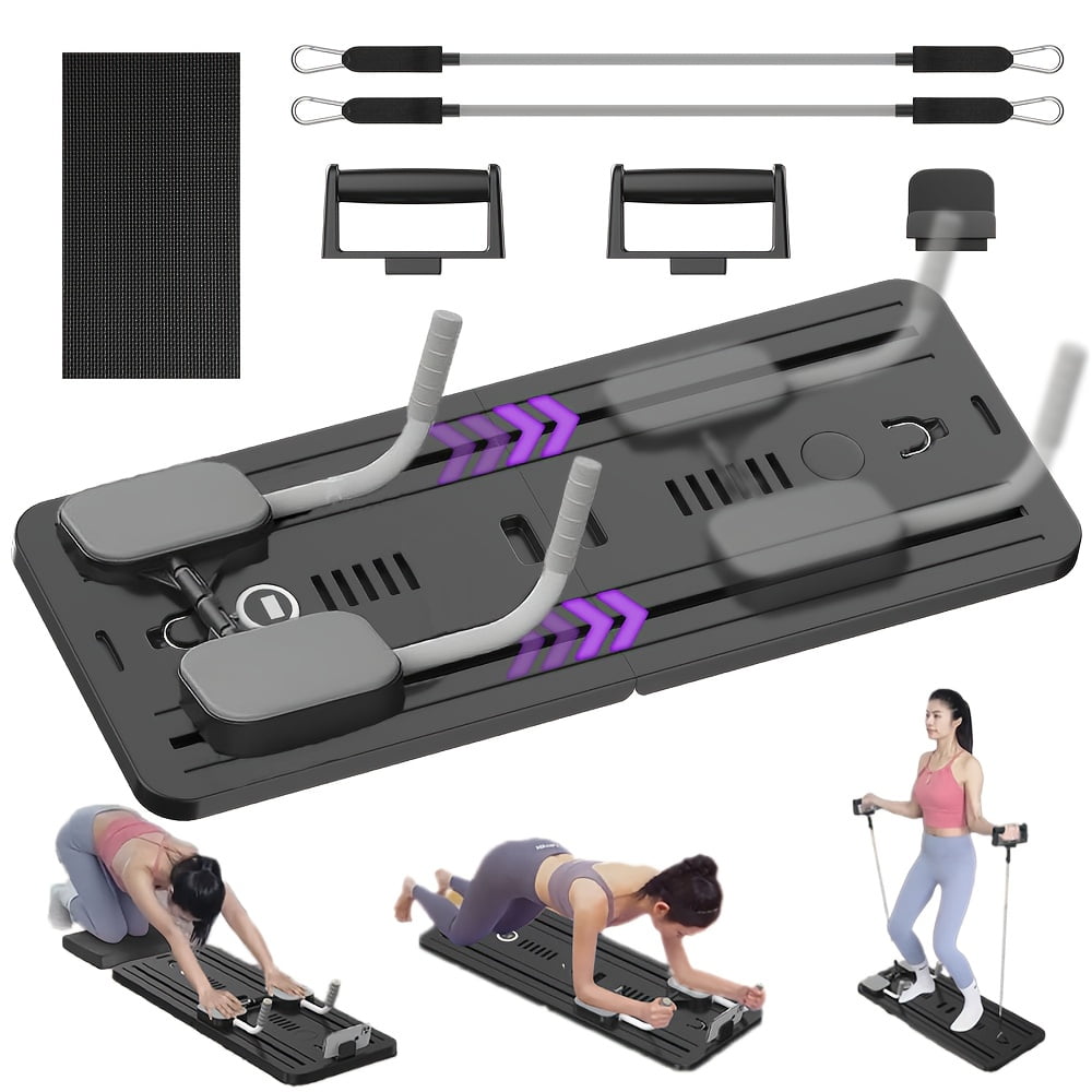 Pilates Fitness Board, Pilates Reformer, 5 In 1 Multi-functional ...