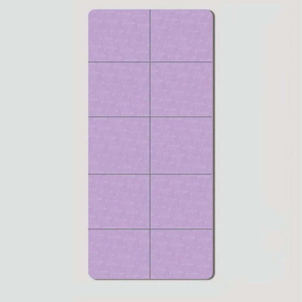 Pilates Grey Purple Pink Foldable Anti-Slip Pilates Gymnastics Mat Yoga ...