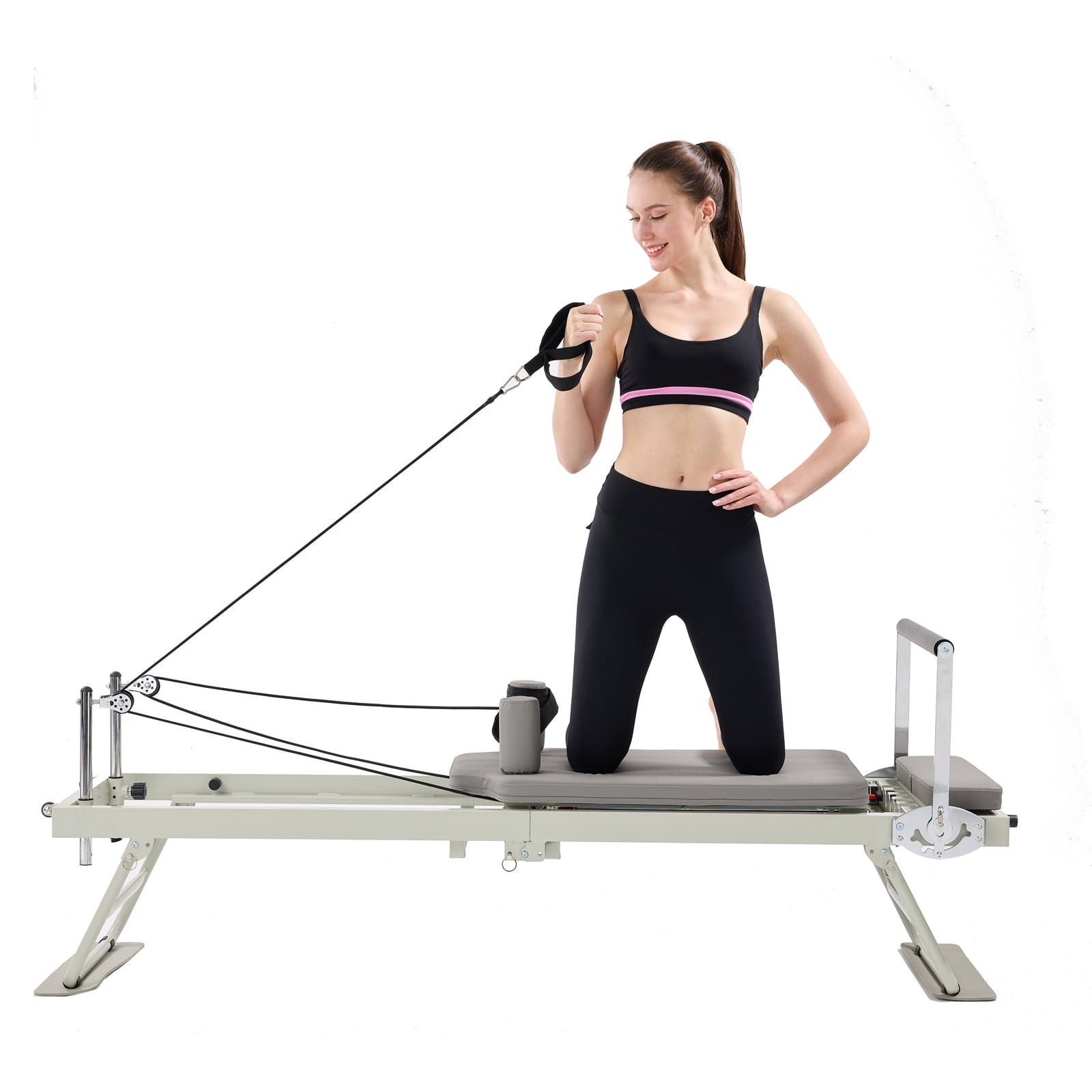 Pilates Reformer Machine , Foldable Pilates reformer Core Bed Equipment ...