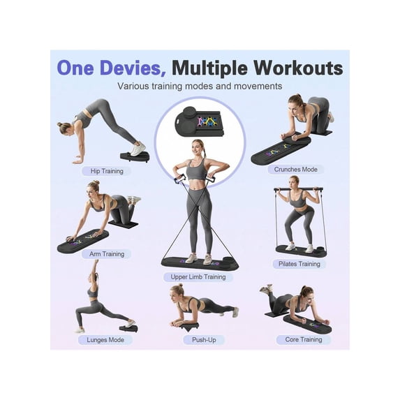 Pilates Reformers At Home Workout Equipment, Multifunctional Abdominal ...