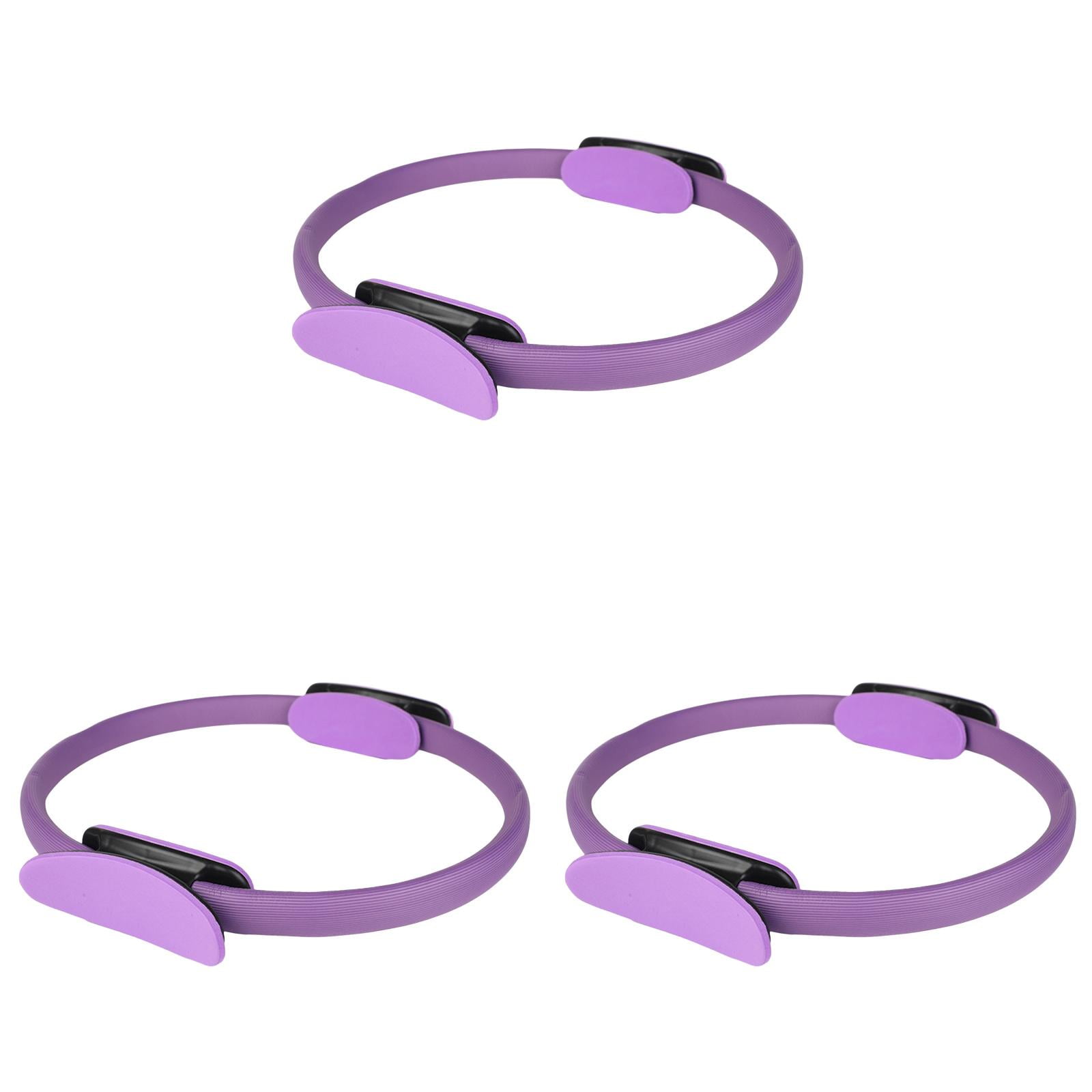 Pilates Ring Fitness Circle 14.96" Yoga Rings Magic Circle with Dual ...