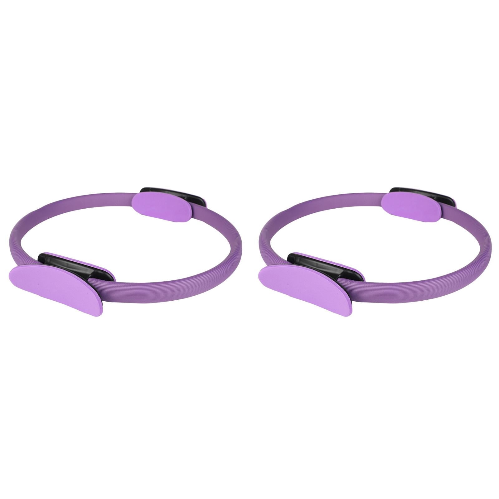 Pilates Ring Fitness Circle 14.96" Yoga Rings Magic Circle with Dual ...