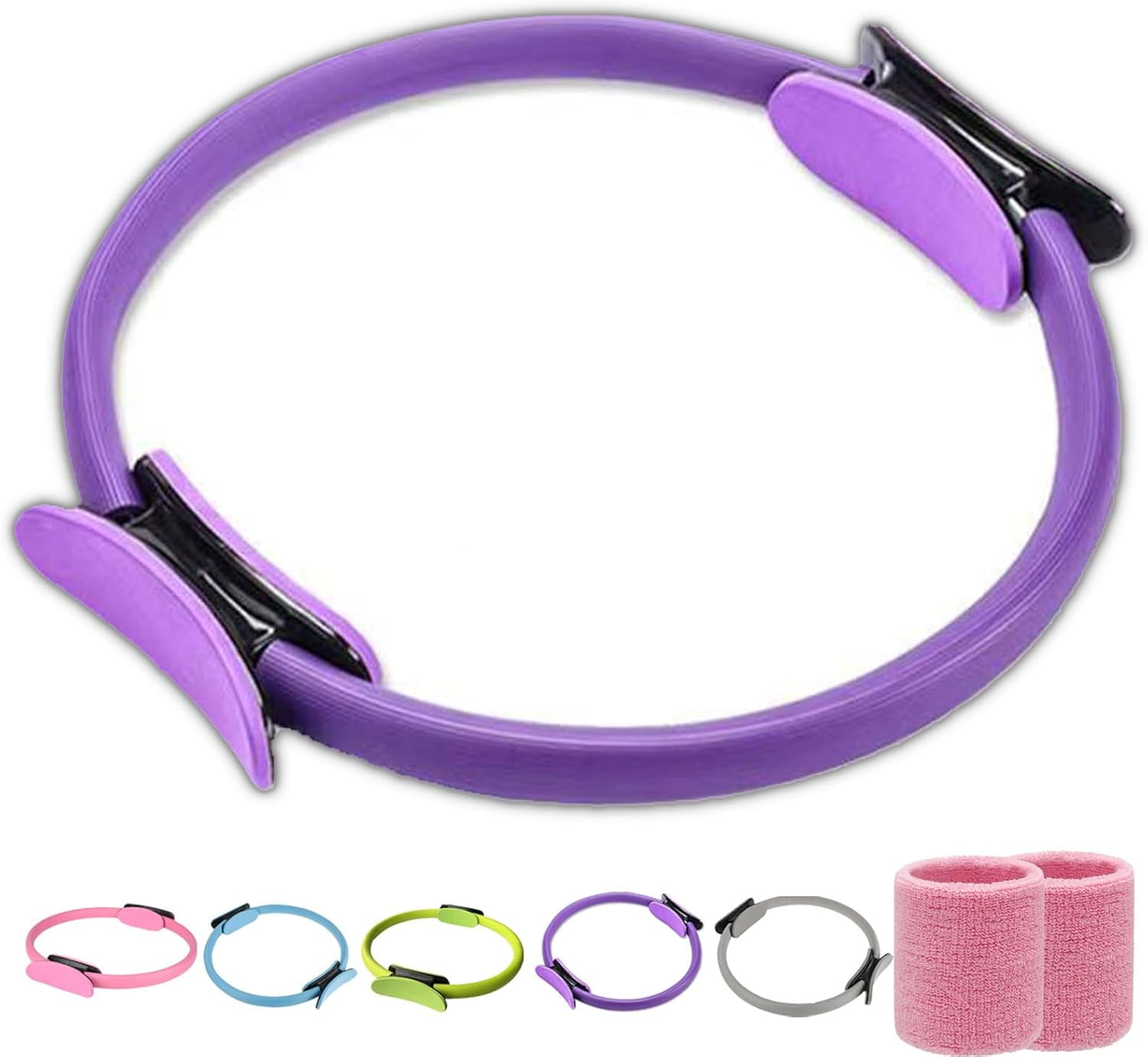 Pilates Ring Fitness Trainer, Pilates Ring Magic with Double Padded ...