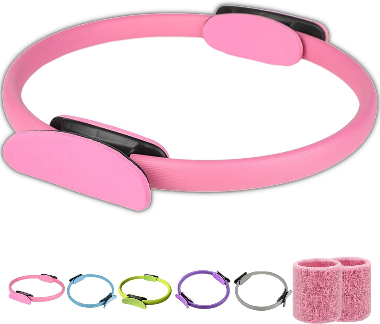 Pilates Ring Fitness Trainer, Pilates Ring Magic with Double Padded ...