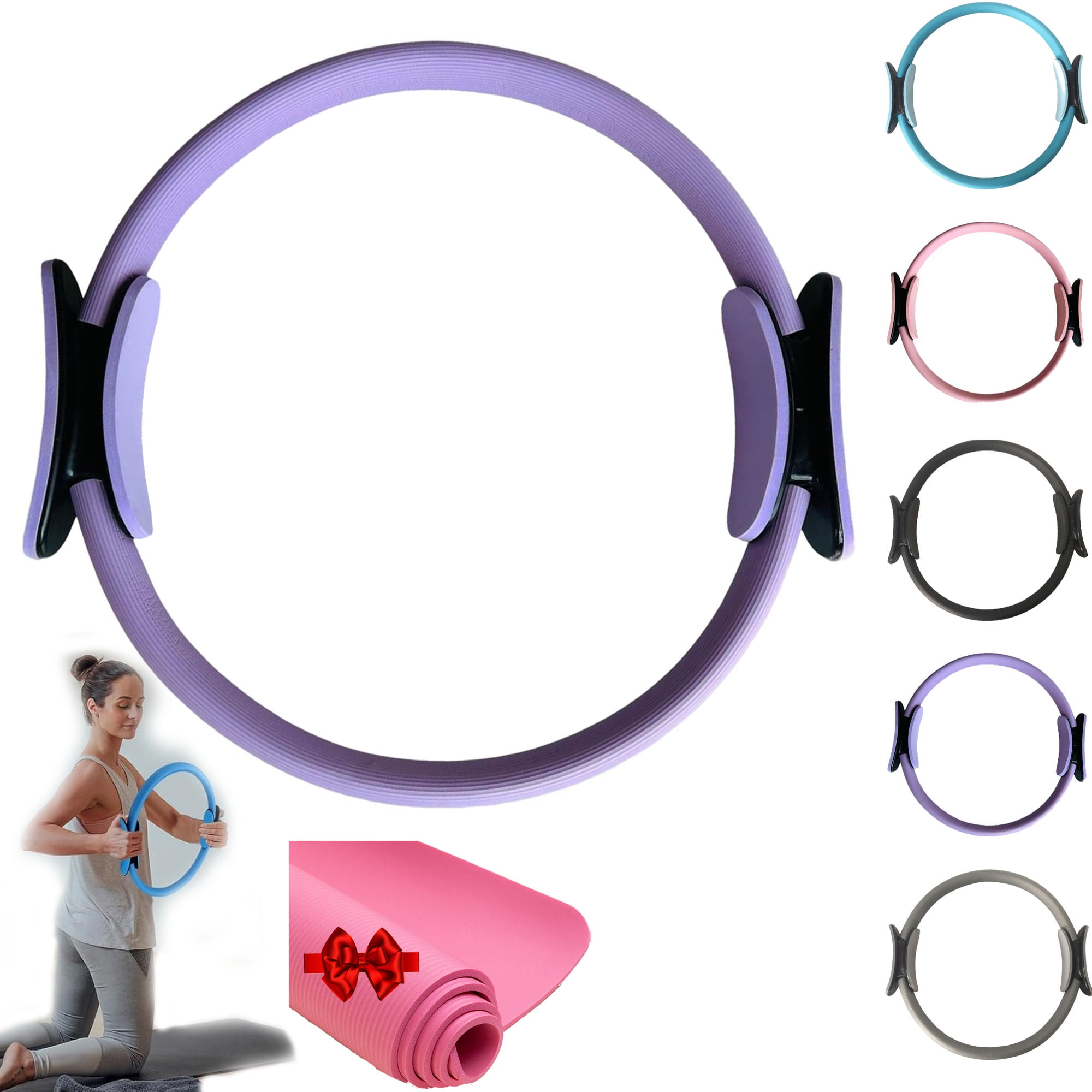 Pilates Ring Fitness Trainer, Pilates Ring for Mat & Reformer Workouts ...