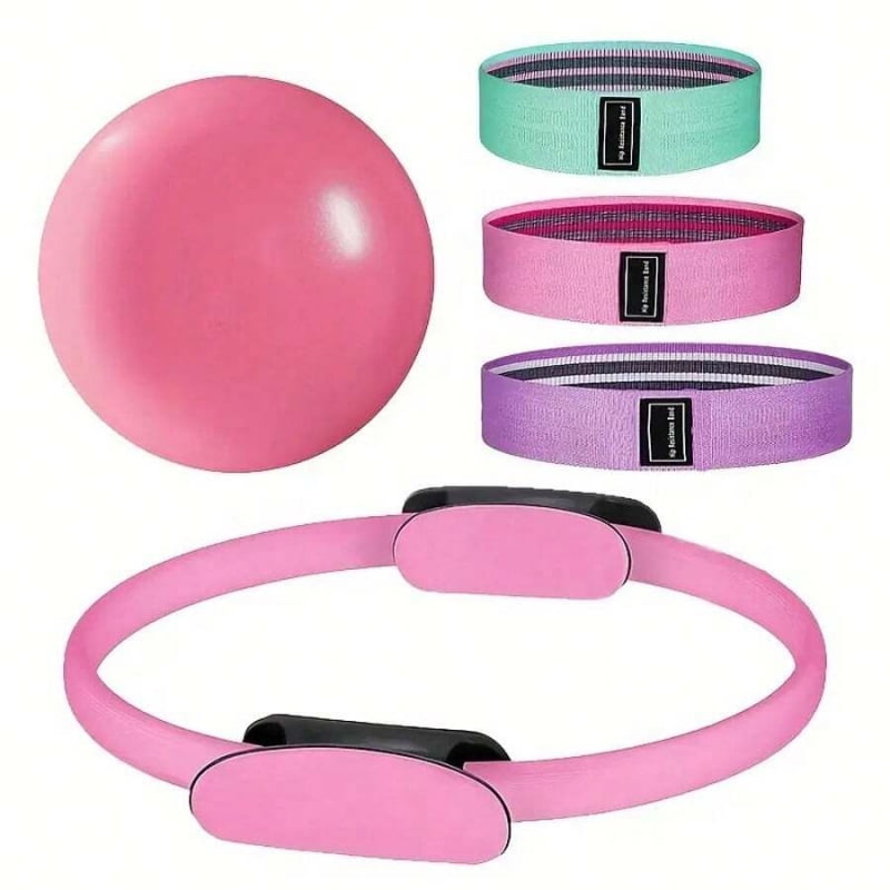 Pilates Ring Set, Including Yoga Ball, Resistance Band, (The Surface ...