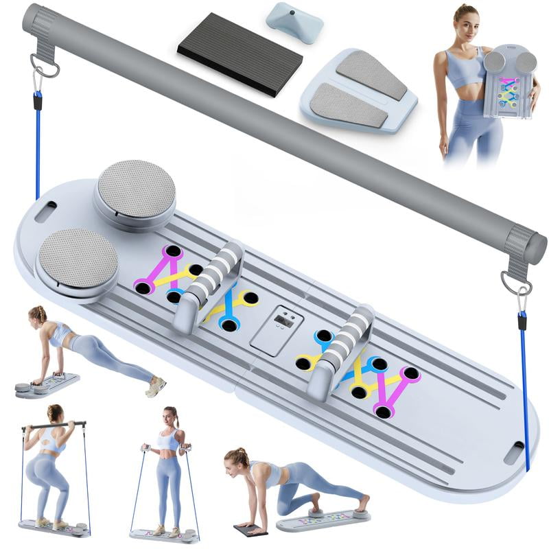 Pilates board P10, Pilates Reformer Set, Multifunctional Ab Exercise ...