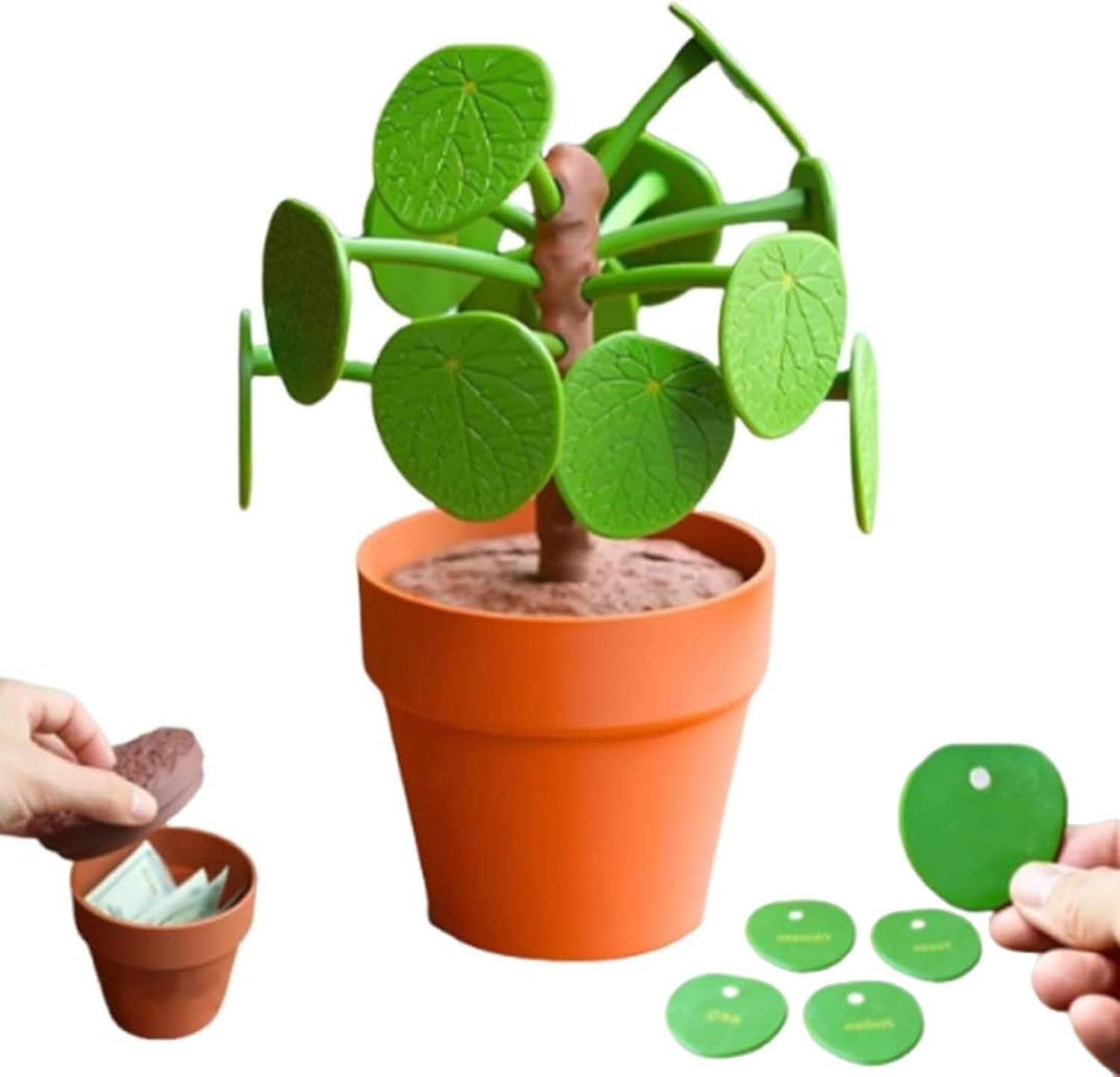 Pilea Food Picker, The Chinese Money Plant Dinner Decider, 3D Printed ...