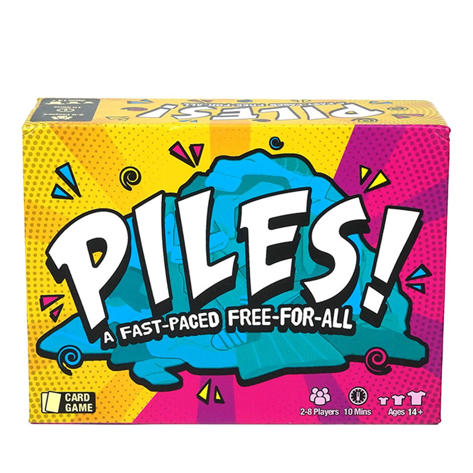 Piles Card Games Family Games for Kids 8 and Up Games for Adults Family ...