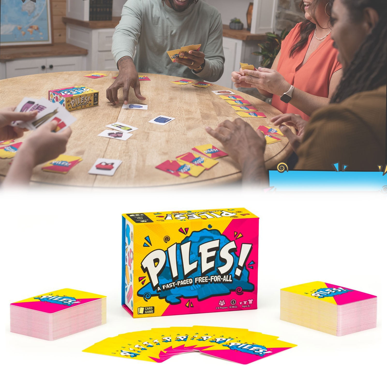 Piles – Card Games – Family Games – for Kids 8 and Up – Games for ...