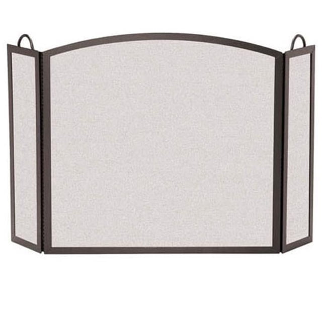Pilgrim 18201 3 Panel Center Arch Screen - Matte Black - Walmart ...