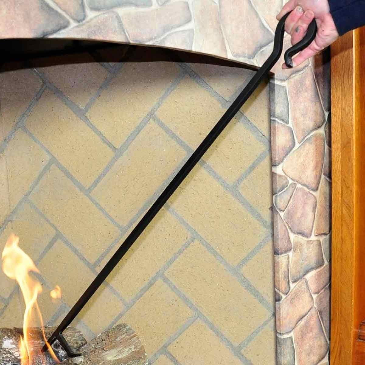 Pilgrim 30" Single Poker Tool - Matte Black, Heavy-Duty Construction ...