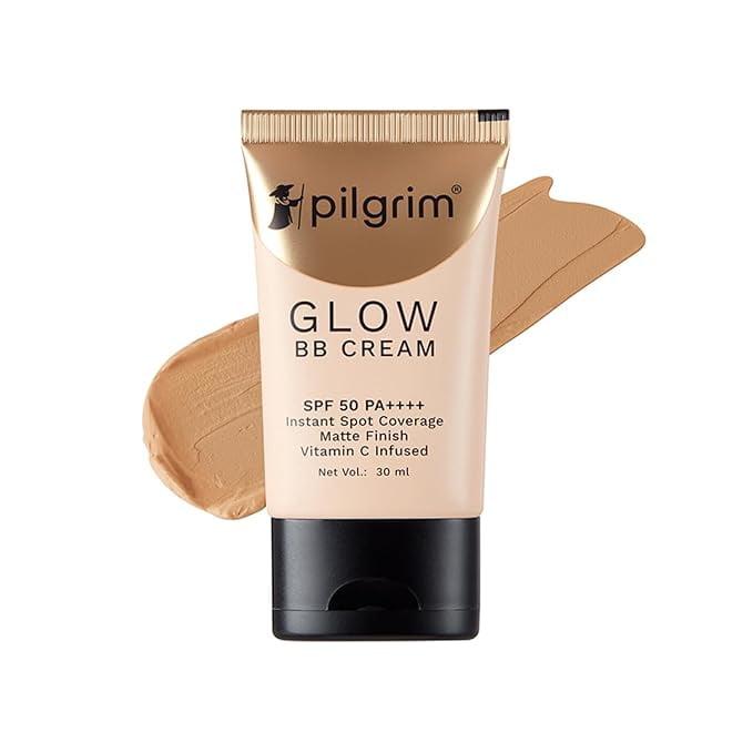 Pilgrim Beige Glow 3-In-1 Natural Bb Cream Medium Coverage For All Skin ...
