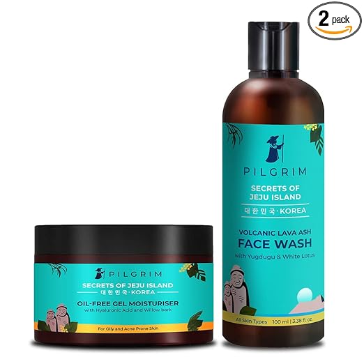 Pilgrim Complete Glow Face Pack | Oil-Free Gel Moisturizer 50gm, Pore ...