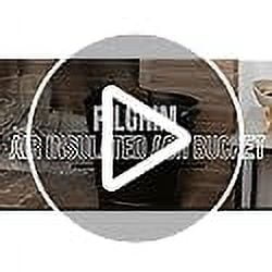 Pilgrim Home and Hearth 19504 Air Insulated Ash Bucket - Walmart.com