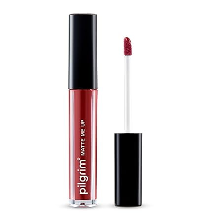 Pilgrim Liquid Matte Lipstick -Red Revenge | Lipstick for Women with ...