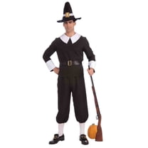 Pilgrim Man Settler Adult Costume - Walmart.com