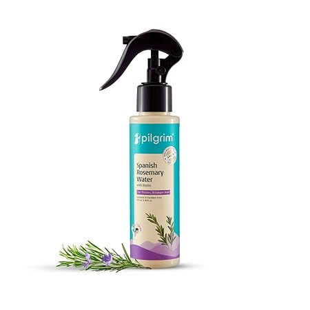 Pilgrim Spanish Rosemary Water Spray With Biotin for Hair Growth 100ml ...